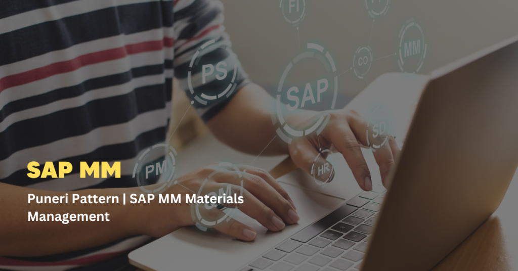 Mastering SAP MM Materials Management | Puneri Pattern